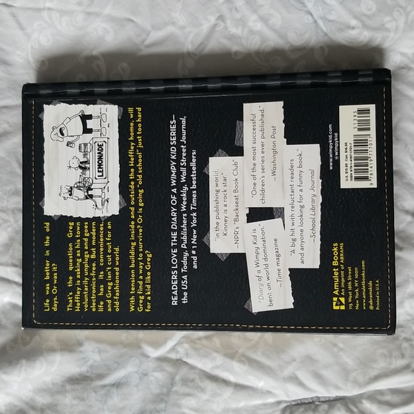 Other | Autographed Copy Diary Of A Wimpy Kid Old School | Poshmark